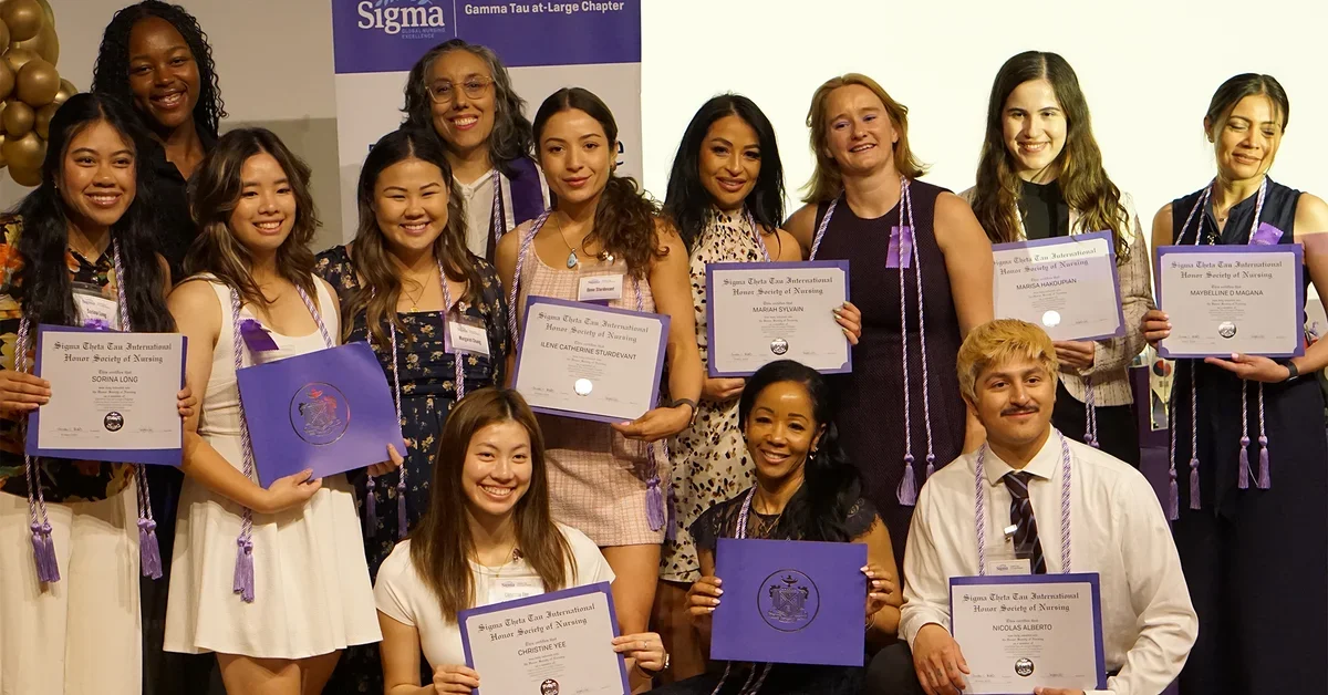 UCLA Nursing celebrates excellence with Sigma Theta Tau Induction ...